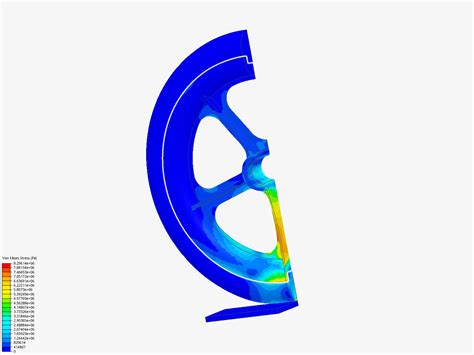 Tutorial Nonlinear Analysis Of A Wheel By Nyljoseph0620 Simscale