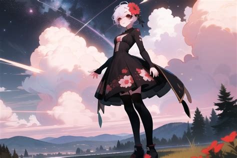 1girl Black Bodycon Clasic Image Created By Tensorart