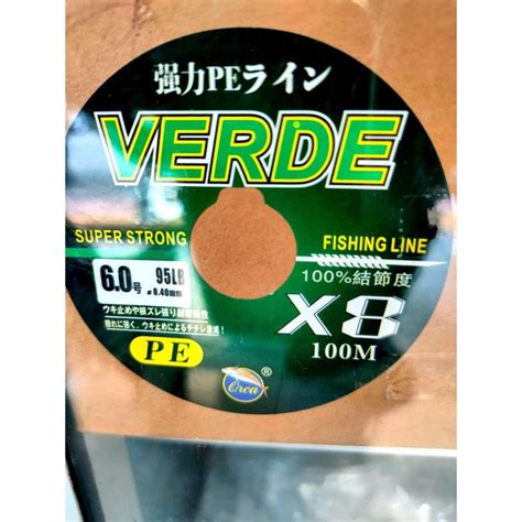 Jual Senar Pe X8 Orca Verde 100m Merek Shopee Indonesia