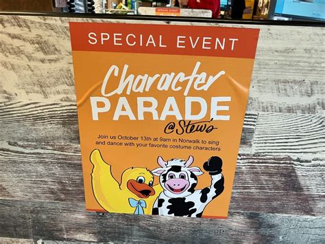 Character Parade Among Halloween Happenings At Stew Leonards Norwalk