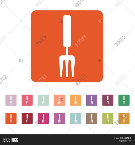 Rake Icon Raking Vector And Photo Free Trial Bigstock