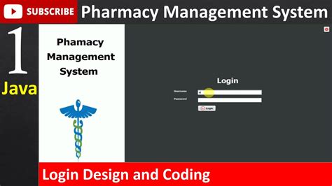 1 Pharmacy Management System In Java Login Page Jframe Mysql