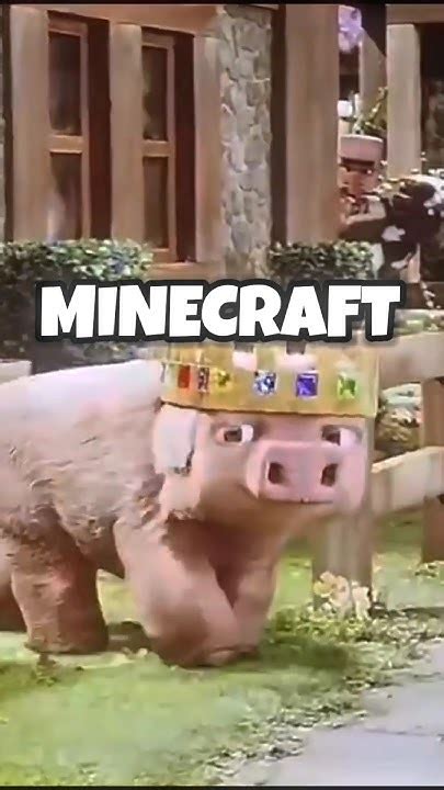 Mysterious Pig In Minecraft Movie Youtube