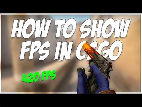 CSGO SHOW FPS COMMANDS TUTORIAL YouTube