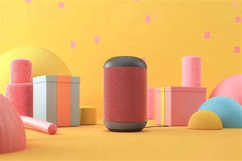 Premium Photo Smart Speaker And Voice Command A Smart Speaker Device