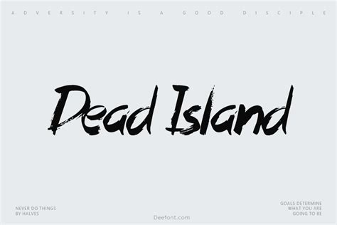 Dead Island Font Free Download And Preview Deefont Dead Island Font Free Download And Preview Deefont