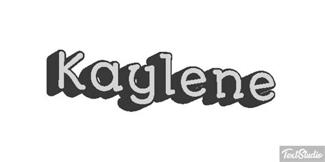 Kaylene Name Animated  Logo Designs
