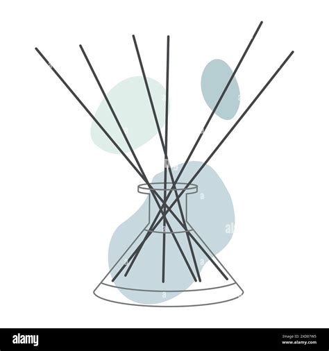 Vector Line Icon Of Aromatherapy Diffuser Simple Silhouette With