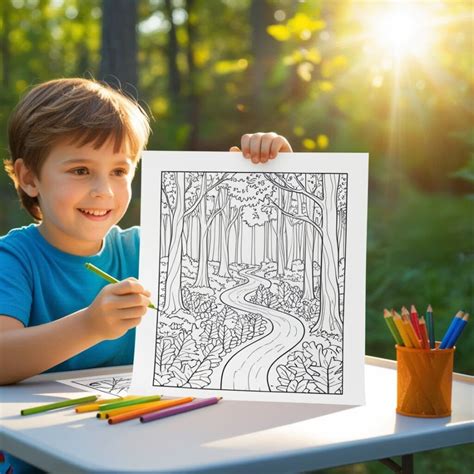 25 Forest Coloring Pages