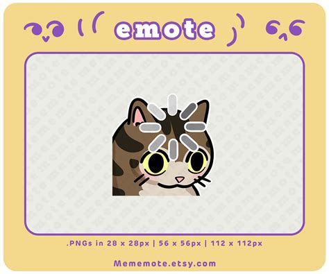 Tabby Cat Loading Meme Emote For Twitch