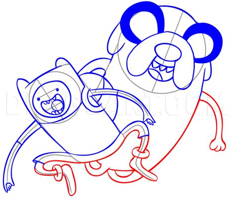 Finn And Jake Drawing Step By Step How To Draw Finn From Adventure