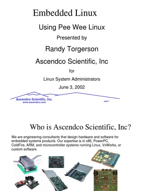 embedded linux using pee wee linux pdf embedded system linux