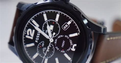 New Fossil Smartwatch DW A Spotted Online