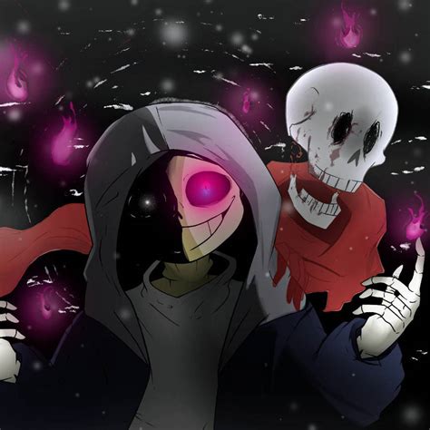 Dusttale Sans And Papyrus By Mayonessaa On Deviantart