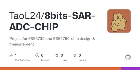 Github Taol248bits Sar Adc Chip Project For Ese5730 And Ese5750