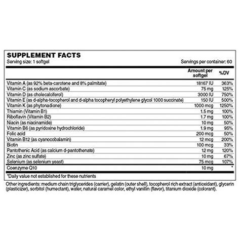 Dekas Plus Softgels Multivitamin And Mineral Supplement Vivus Health Store