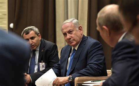 Meeting With Prime Minister Of Israel Benjamin Netanyahu • President Of Russia