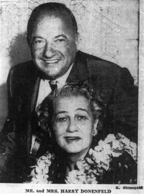 Mr And Mrs Harry Donenfeld 1954 Todds Blog