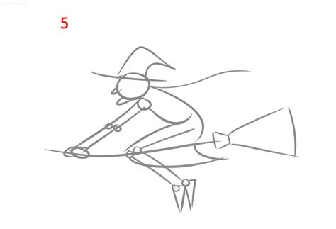 Witch Drawing How To Draw A Witch