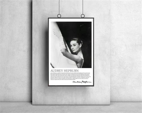 Audrey Hepburn Audrey Hepburn Poster Audrey Hepburn Print Audrey
