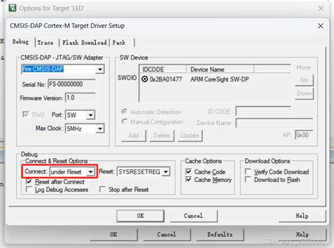 Stm32 出现invalid Rom Table错误stm32 Invalid Rom Table Csdn博客