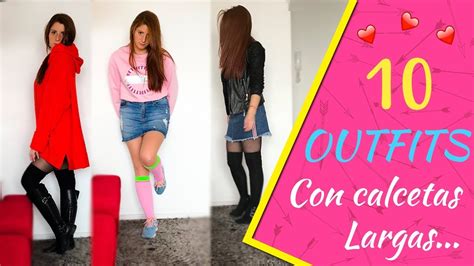 10 Outfits Con Calcetas Largas En Invierno ️ Youtube