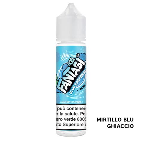 Blue Raspberry Ice Fantasi Vape Liquido Scomposto 20ml Tisvapoit