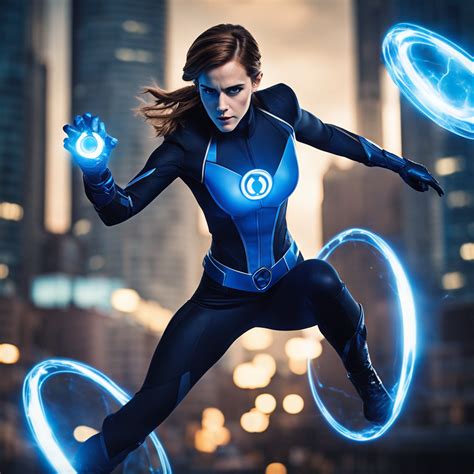 Emma Watson Blue Lantern By Nono62 On Deviantart