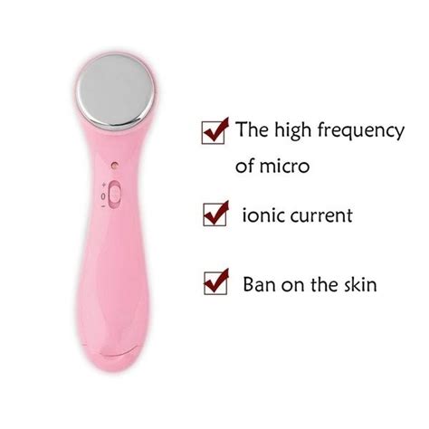 Hot Sale Ultrasonic Ion Face Lift Facial Beauty Device Ultrasound Skin