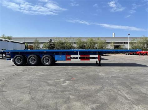 China Container Trailer Factory Price 3 Axle Low Price