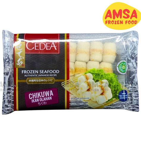 Jual Cedea Chikuwa Mini 250 Gr Ikan Olahan Cikuwa Mini Shopee Indonesia