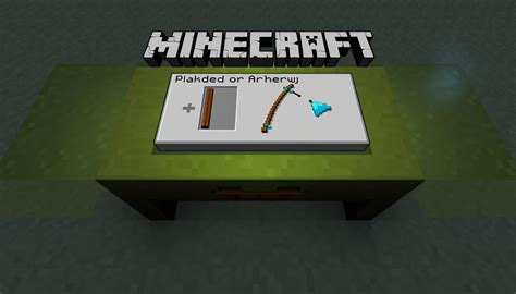 How To Make A Bow And Arrow In Minecraft
