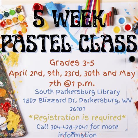 Spring Art Class At South Parkersburg Parkersburg And Wood County
