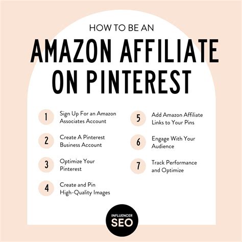 How To Be An Amazon Affiliate On Pinterest Influencer Seo