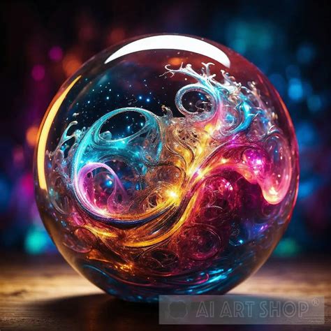 Magic Orb Art Fantasy Magic Orb Etsy Sweden