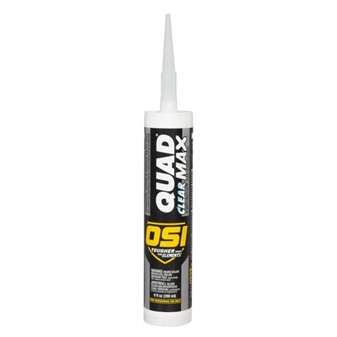 Osi Quad Max Window Door And Siding Sealant Pack Of 1 Clear 9 Fl Oz