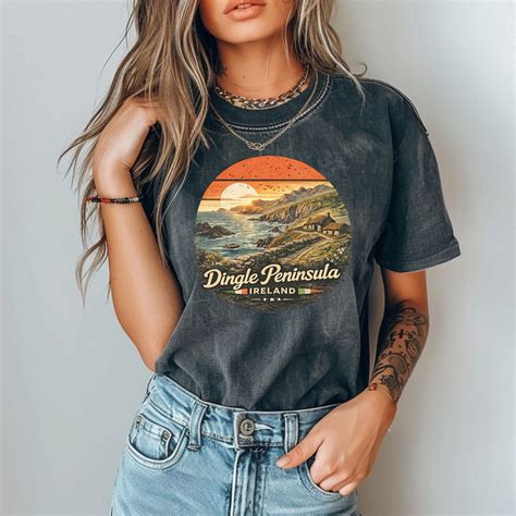 Dingle Peninsula Ireland Comfort Colors Tee Dingle Peninsula Tshirt
