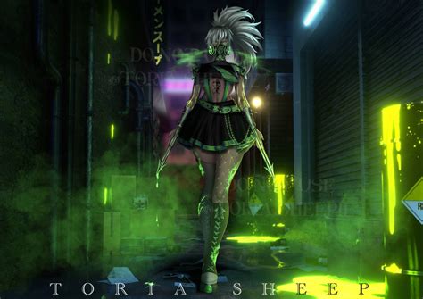 Commission Toxic Girl For Cupcakesan By Toriasheep On Deviantart