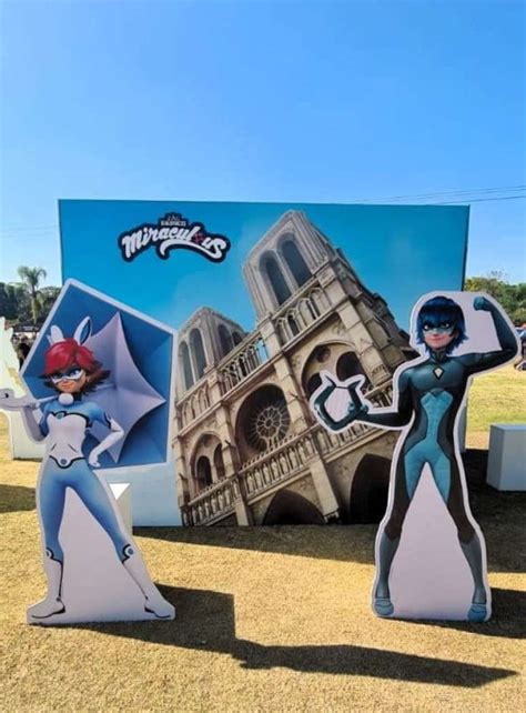 Família No Parque Traz Miraculous™ As Aventuras De Ladybug E Cat Noir