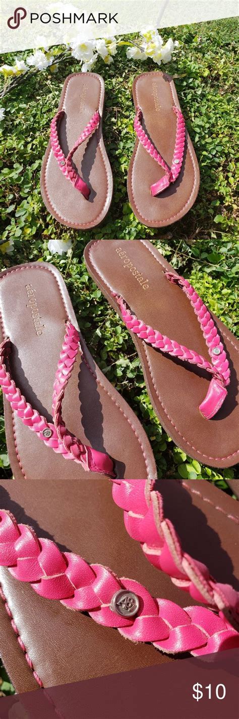 Aéropostale Braided Flip Flops
