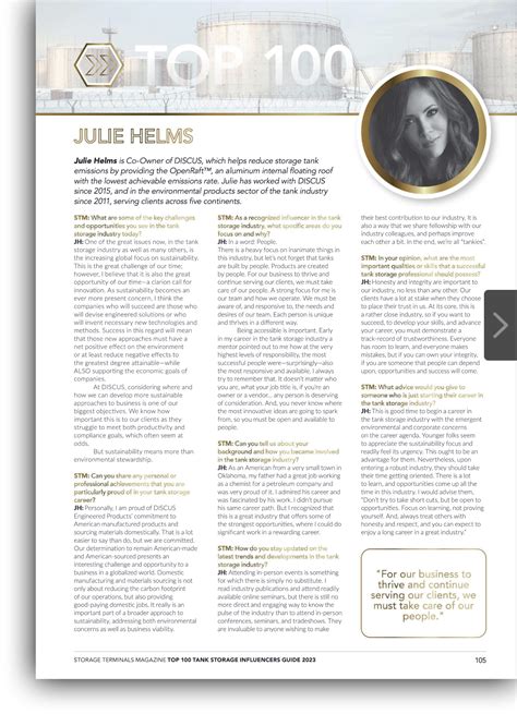 Discus Industry Leadership • Discus Engineered Products