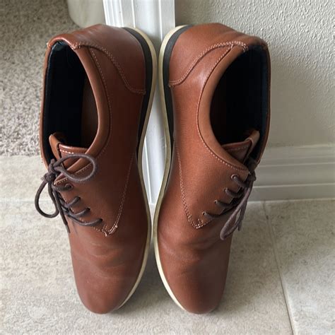 Aldo Leather Cognac Coffee Brown Color Shoes Gem