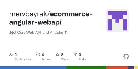 Github Mervbayrakecommerce Angular Webapi Net Core Web Api And Angular 11