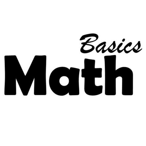 Math Basics Youtube