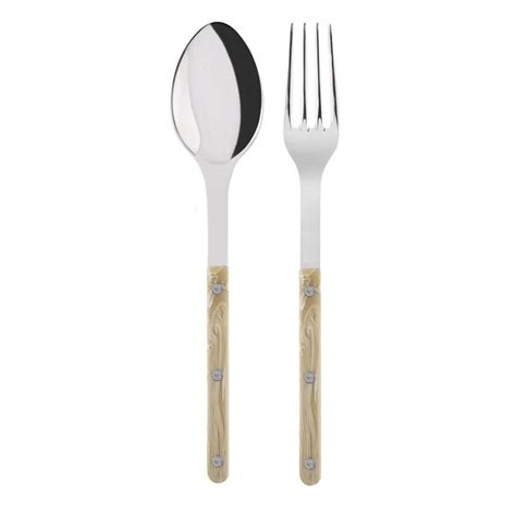 Black Bistro 5 Piece Flatware Set Hudson Grace