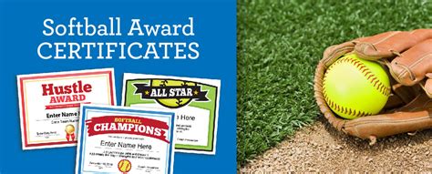 Free Softball Certificate Templates 5 Templates Example Templates
