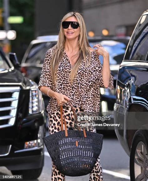 Heidi Klum Visit Photos And Premium High Res Pictures Getty Images