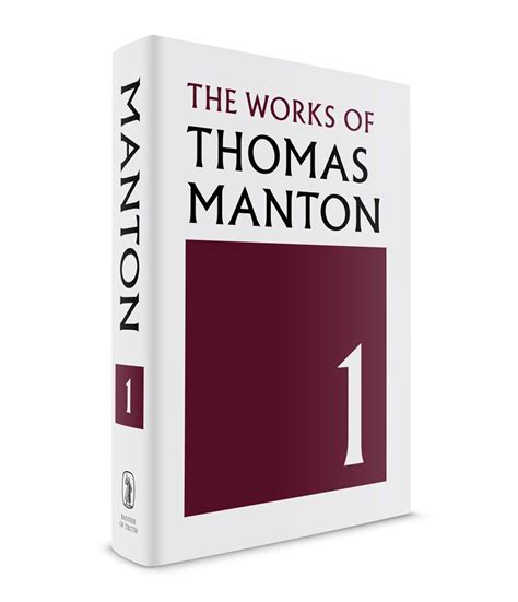 The Works Of Thomas Manton 22 Volume Set Westminster Bookstore