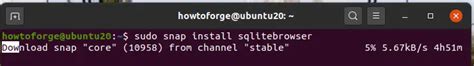 How To Install Sqlite And Sqlite Browser On Ubuntu 2004