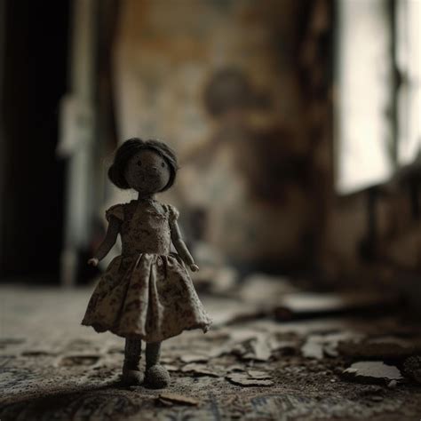Premium Photo A Doll In A Room